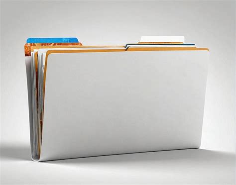 Premium Photo A Folder With A Folder Inside