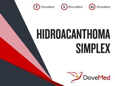 Hidroacanthoma Simplex
