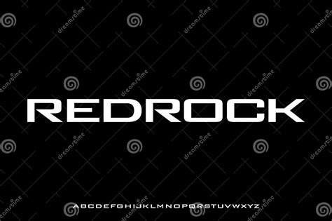 Luxury Futuristic Wide Display Font Vector Stock Vector Illustration Of Vector Strong 273039658