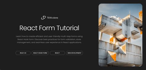 Master Multi Step Forms With React Hook Form
