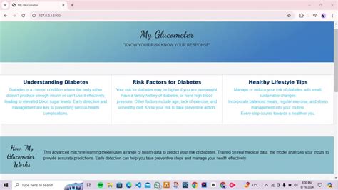 Minahil Rauf On Linkedin Ai Machinelearning Healthtech Diabetesawareness Flask Python