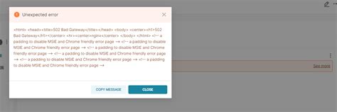 Chart Unexpected Error In Dashboard Thumbnails Superset 101