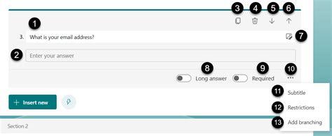 Creating A Form Or Quiz In Microsoft Forms Add Sections And Questions Help Illinois State