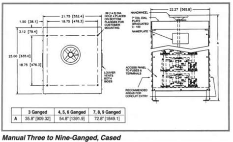 VARIAC 3 9 Ganged Manual Transformers