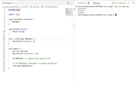 In Go It Is Perfectly Valid To Call A Method On Nil Pointer Strange Right Vaishnav Pureddiwar