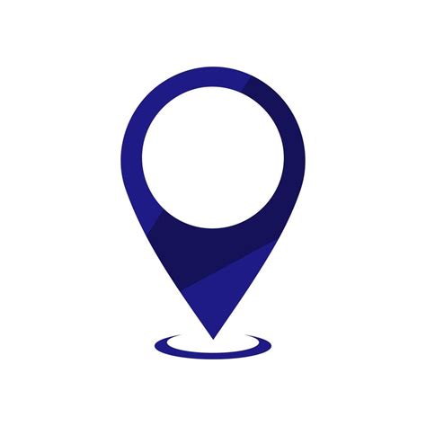 GPS Icon Vector Logo Design Map Pointer Icon Pin Location Symbol 14022337 Vector Art At Vecteezy