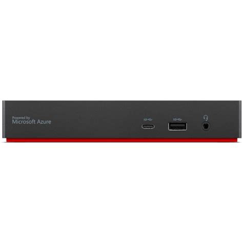 Lenovo Thinkpad Universal Thunderbolt 4 Smart Dock Black Red 40b10135us Lcrr