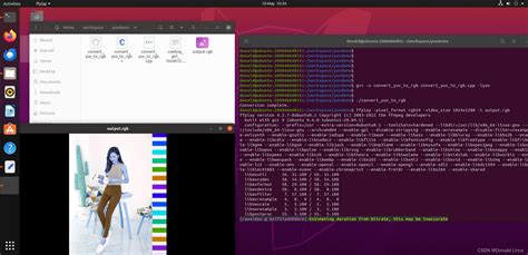 2024 05 10 Ubuntu上面使用libyuv，用于转换、缩放、旋转和其他操作yuv图像数据，测试实例使用i420torgb24 Csdn博客