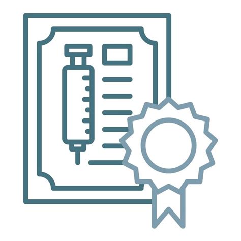 Premium Vector Vaccination Certificate Flat Illustration