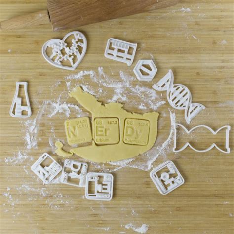 Chemistry Cookie Cutters Molecule Store