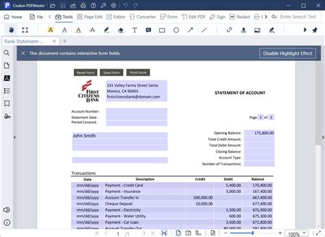 How To Edit Bank Statement Online Editors And Templates Offered