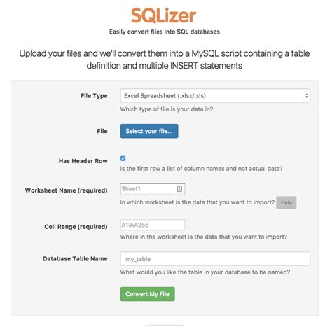 Import Data From Excel Spreadsheet Or Cvs Into Mysql Stack Overflow