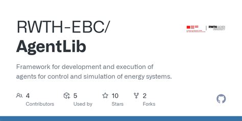 github rwth ebc agentlib framework for development and execution of
