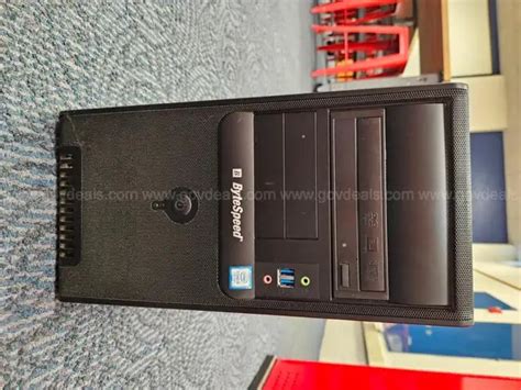 Bytespeed Performance Q270m Desktop Computer I5 7400 16 Gb Ram Govdeals