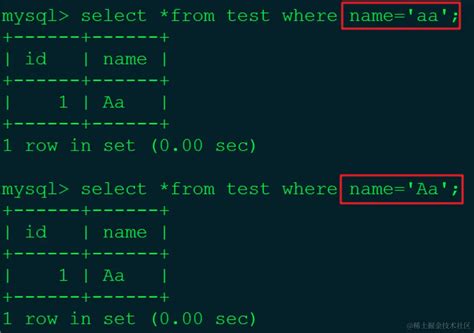 mysql到底大小写敏感还是不敏感一、mysql是大小写敏感的吗 在工作中，大家可能遇到过在本机开发的程序运行一切正常 掘金