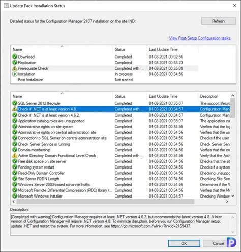 Fix Sccm Dot Net Prerequisite Check Warning