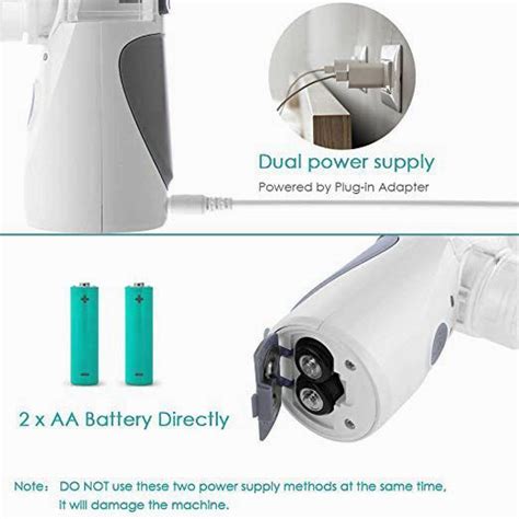 Home And Garden Handheld Portable Ultrasonic Nebulizer Atomiser Inhaler