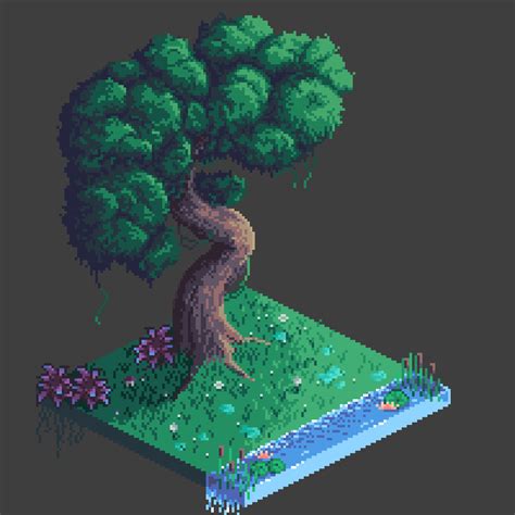 Isometric Tree By Pluplant On Deviantart