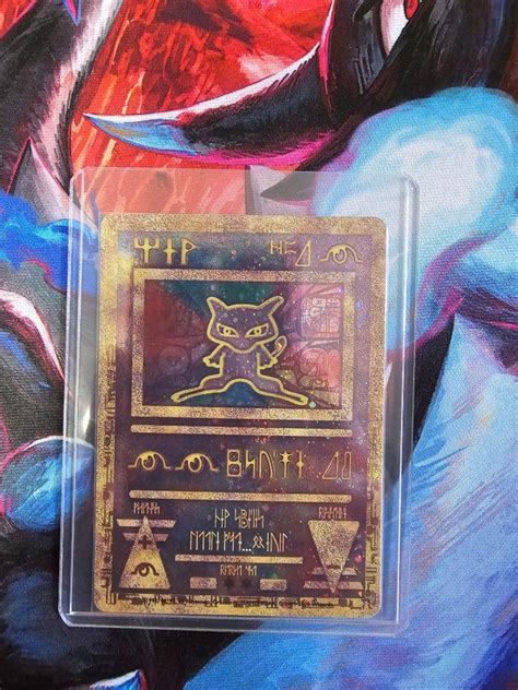 1999 Ancient Mew Japanese Exclusive Print Hobbies And Toys Toys And Games
