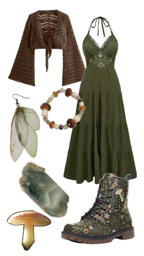 Hippy Witch Aesthetic Outfits Outfits With Green Outfits Forest