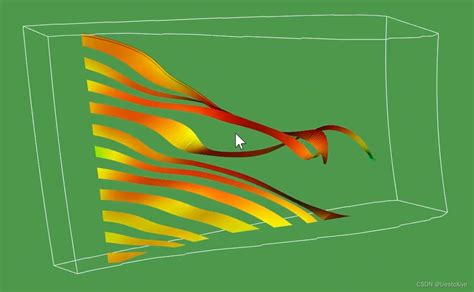 Vtk 的可视化方法：流线、流管、流面、流带vtkstreamtracer Csdn博客