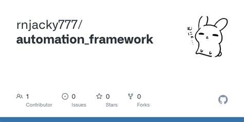 Github Rnjacky777automationframework