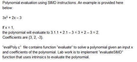 Please Use Simd Instructions Implement Using