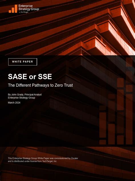 Sase Or Sse For Zero Trust Pdf Computer Security Security