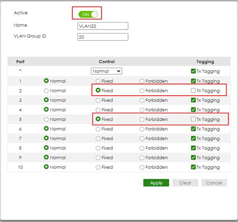 Network Switch Configure VLANs To Separate Traffic Between Departments Zyxel Support Campus EMEA
