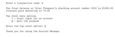 Solved Problem Bank Account Write A Java Class Called