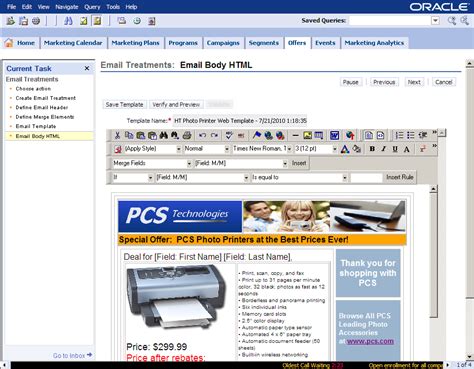 Siebel Outbound Communications Manager Reloaded