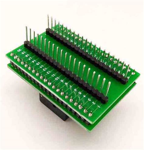 Qfn40 Ic Test Socket Adapter 5 5 0 4mm Qfn40