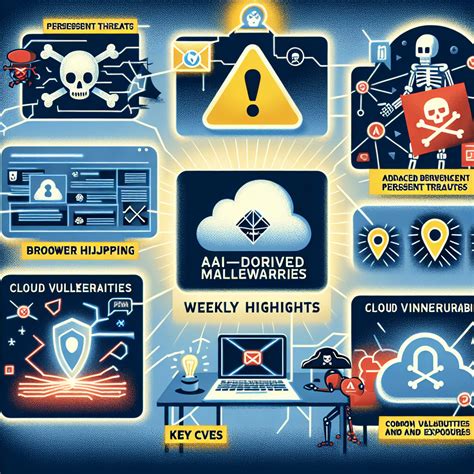 Weekly Highlights Apt Threats Browser Hijacking Ai Driven Malware Cloud Vulnerabilities And