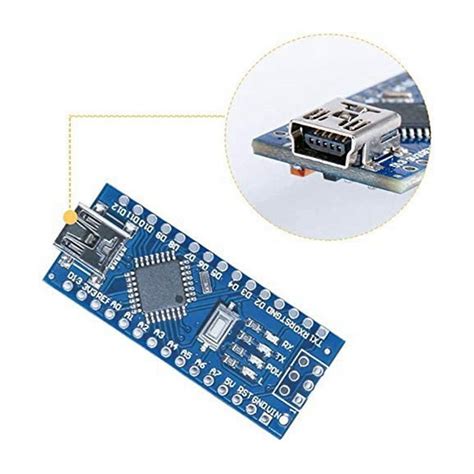 Placa Nano Ch340 Atmega328p Versión 2014 Compatible Con Arduino Nano