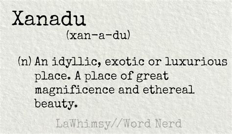 Discover The Meaning Of Xanadu