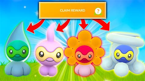 Shiny Castform Forms Shiny Form Castform Exclusive Pokémon Go Mod For