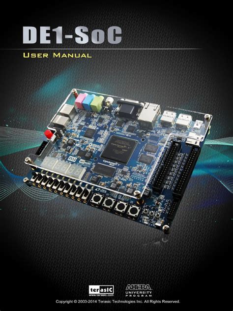 de1 soc user manual ref pdf pdf field programmable gate array codec