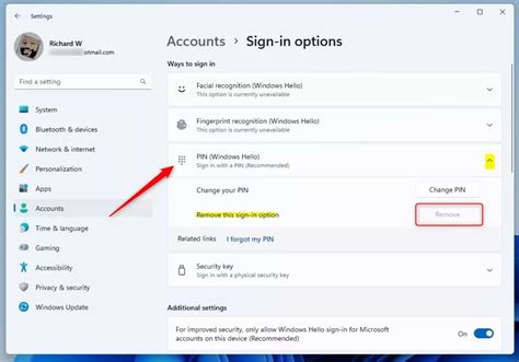 Fix Grayed Out Remove PIN Button In Windows 11 Geek Rewind