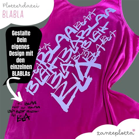 Plotterdatei Bla Bla