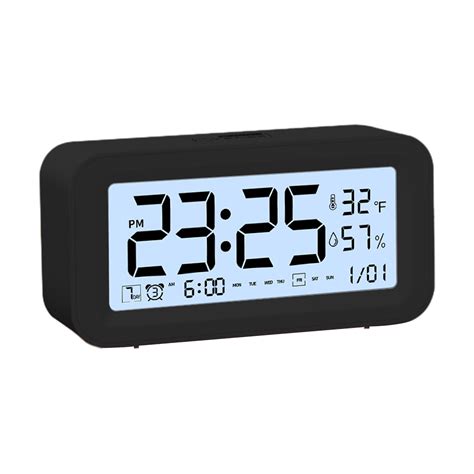Kqjqs Led Digital Alarm Clock With Snooze And Countdown Timer Stereo Display For Bedroom Office