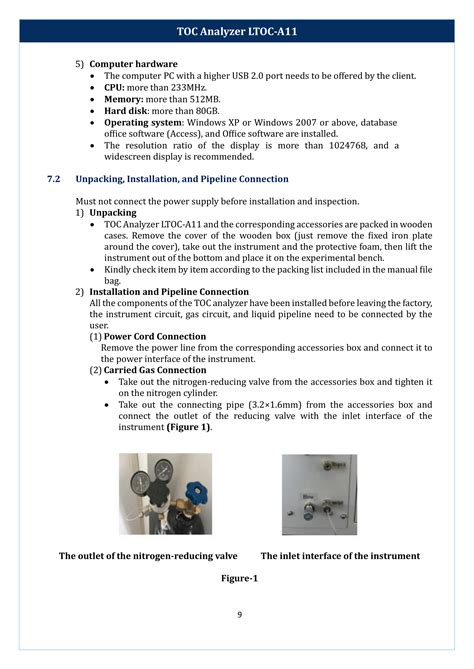 Toc Analyzer Ltoc A11 Operating Manual Labtron
