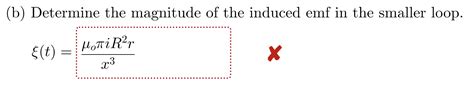 Solved X R U The Figure Above Shows Two Parallel Loops Of