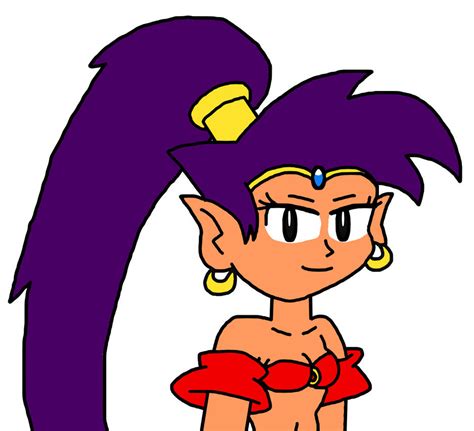 Shantae On First Design By Ultra Shounen Kai Z On Deviantart