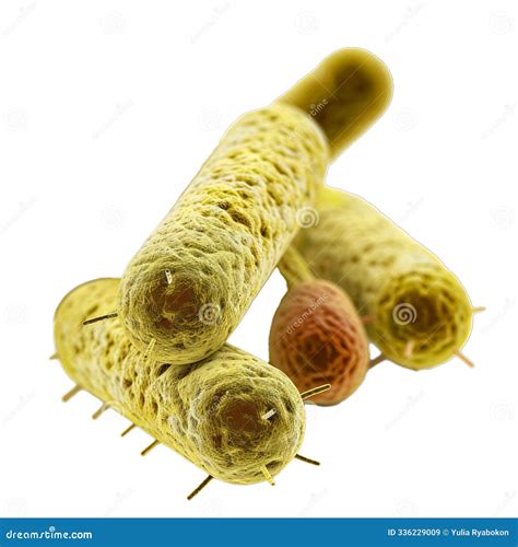 Group Of Multidrug Resistant Acinetobacter Baumannii Bacteria Forming A Colony Stock Image