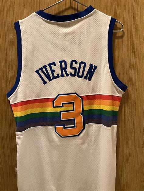 Adidas × Nba Denver Nuggets Allen Iverson Jersey Gem