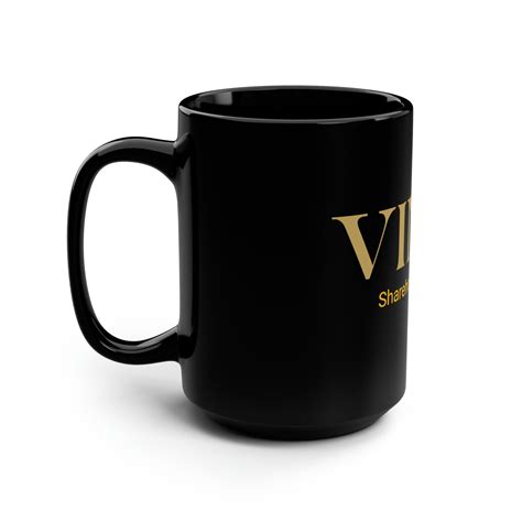 Black Mug 15oz Vinia