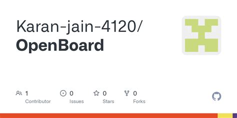 GitHub Karan Jain OpenBoard