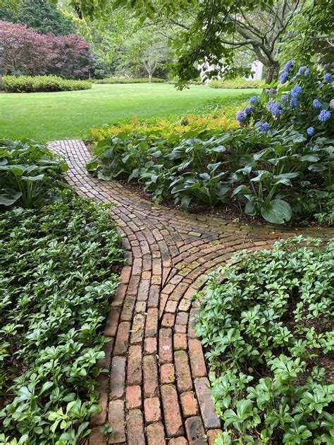 Pin By French Country Charm On Landscape Design Brick Garden Garden