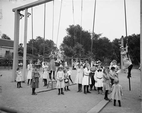 The Dangerous Playgrounds Of The Past Through Vintage Photographs
