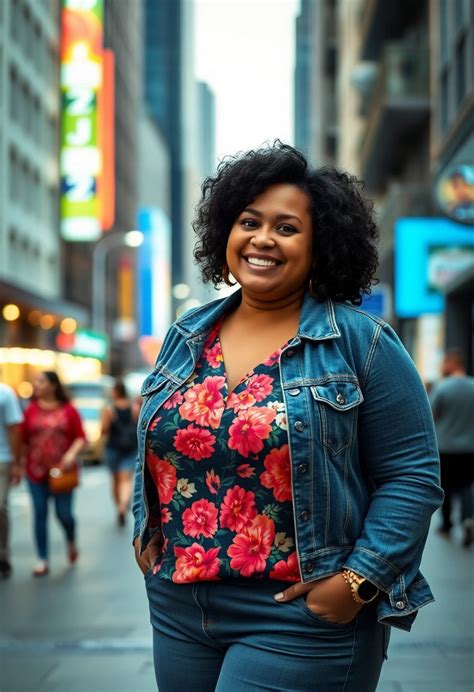 15 Spring Outfits With Plus Size Floral Blouses
